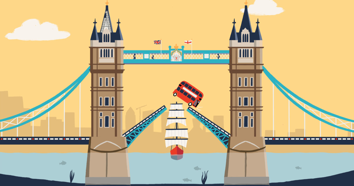 The day a bus jumped over Tower Bridge - Tower Bridge
