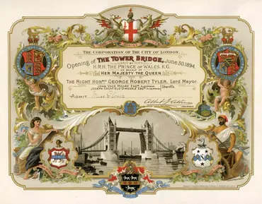 Timeline: The construction of Tower Bridge - Tower Bridge